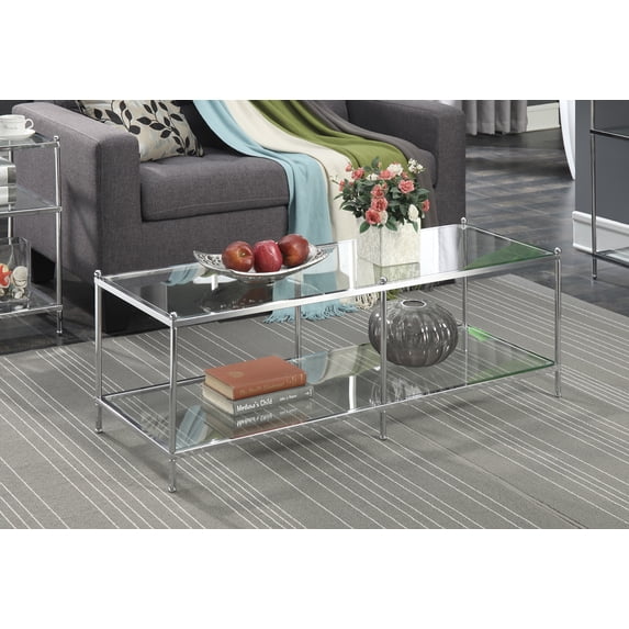 Convenience Concepts Royal Crest Coffee Table, Multiple Finishes ...