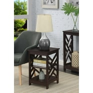 Convenience Concepts Designs2Go Baja Chairside End Table with Shelf ...
