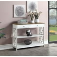 Convenience Concepts Town Square Contemporary Console Table with Drawer ...