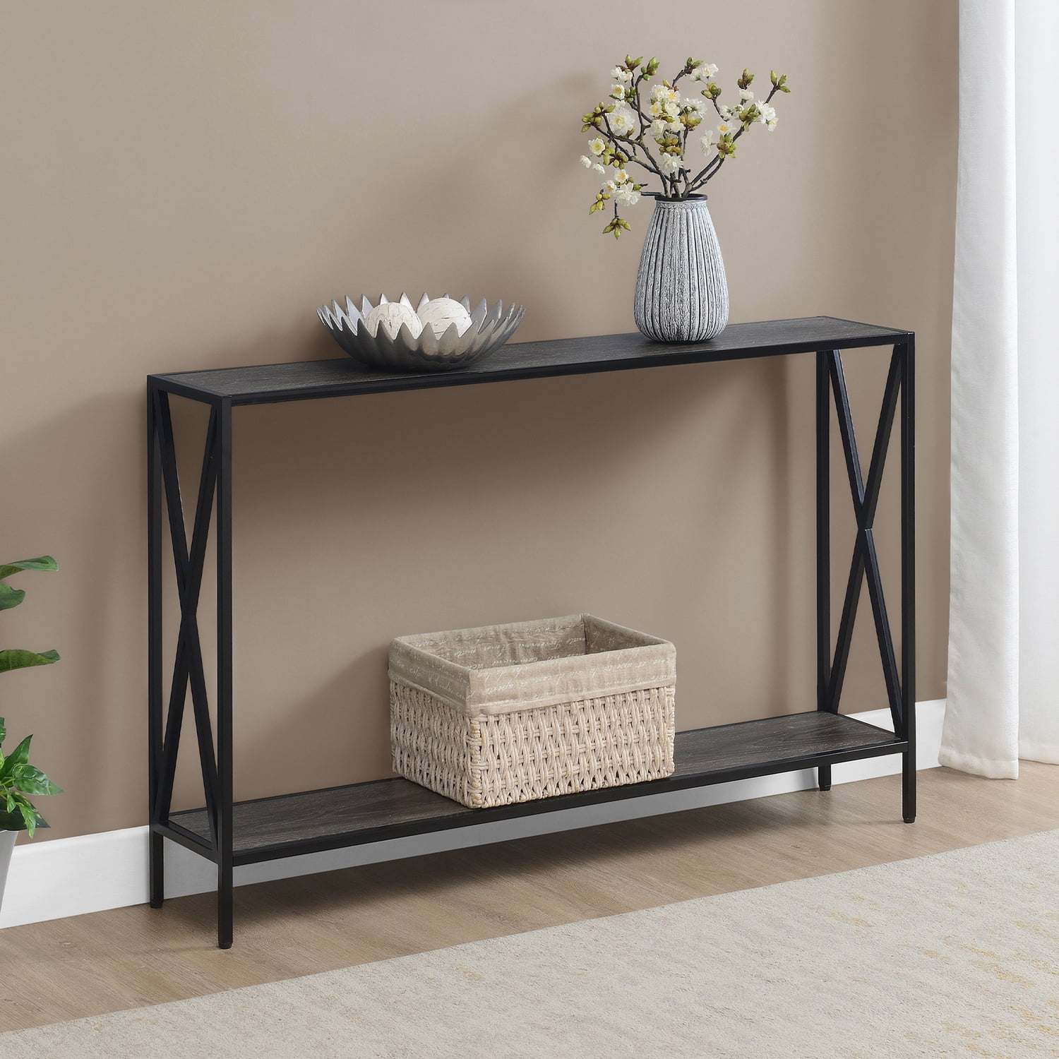 Free Shipping! Convenience Concepts Tucson Console Table - Walmart.com ...