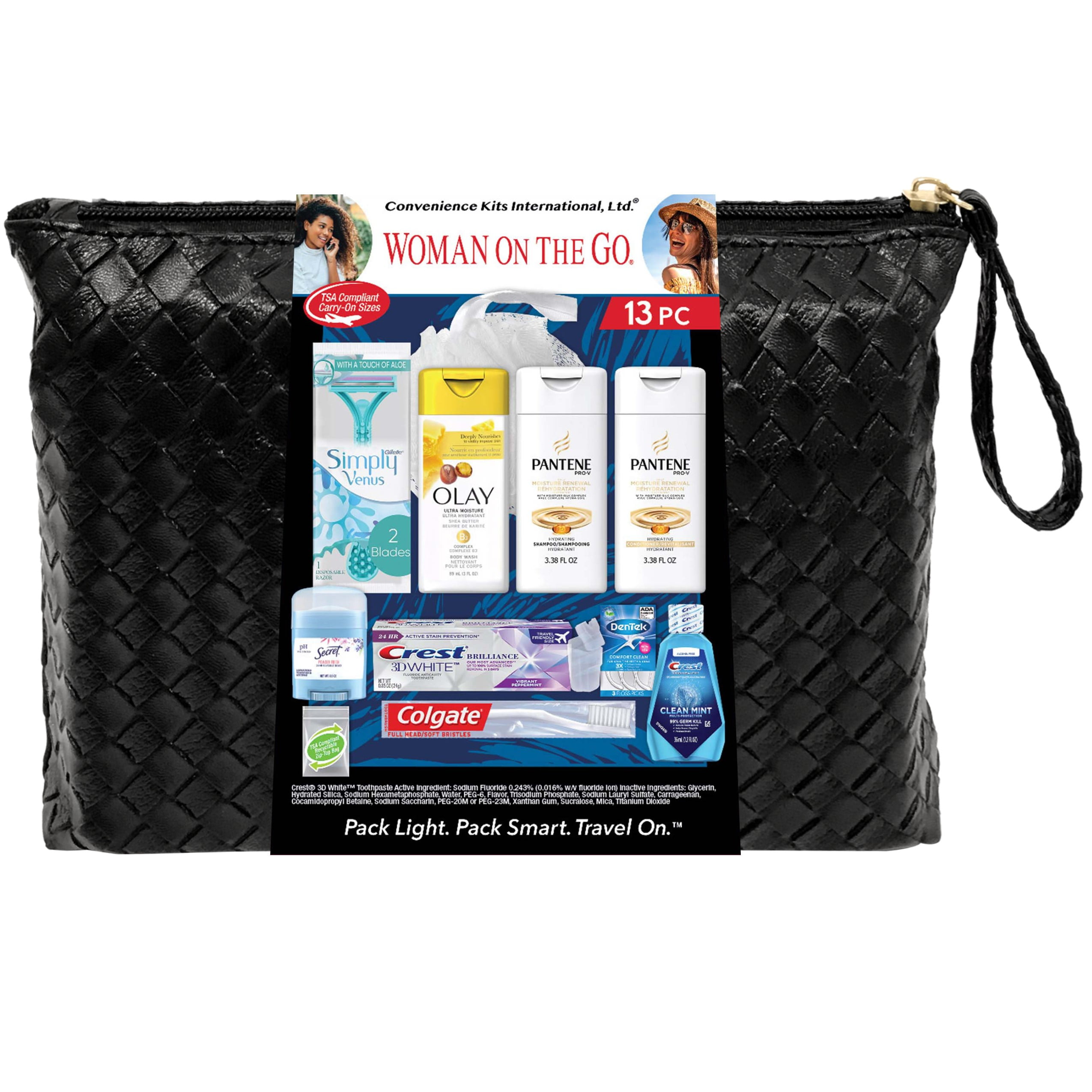 Convenience Kits International, Woman On The Go 13 pc Travel Kit ...