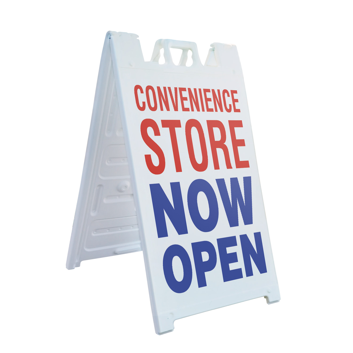 Convenience Store Now Open 24" x 36" Double Sided A-Frame Sidewalk Sign ...