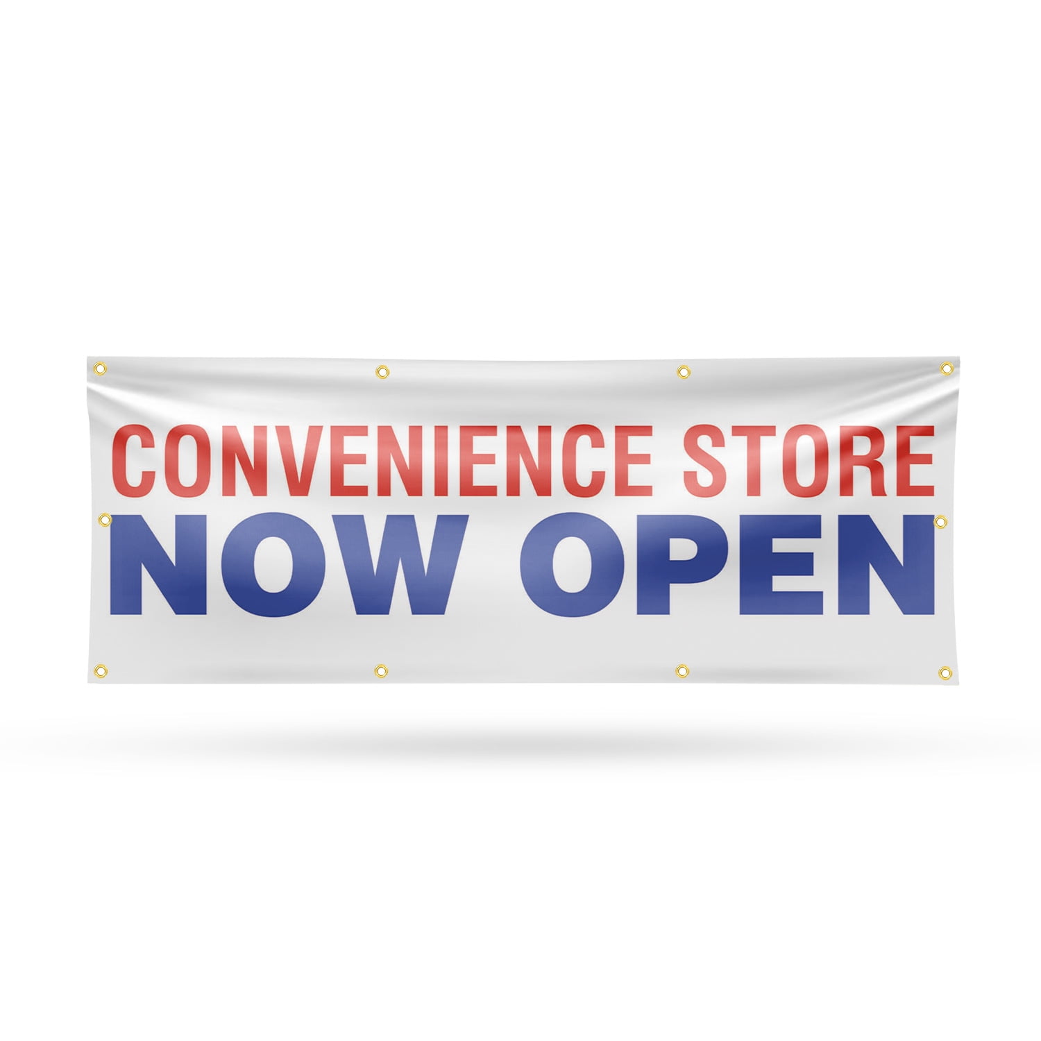 Convenience Store Now Open Banner Sign 36 Inch x 96 Inch | 13 oz Vinyl ...
