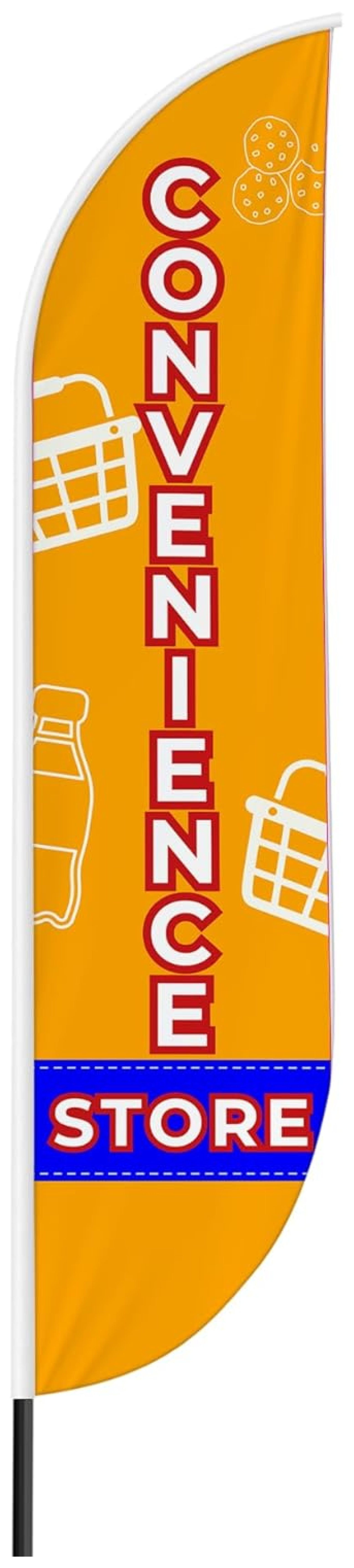 Convenience Store Sign flag Outdoor by Huang zhong wening | 11.5 FEET ...