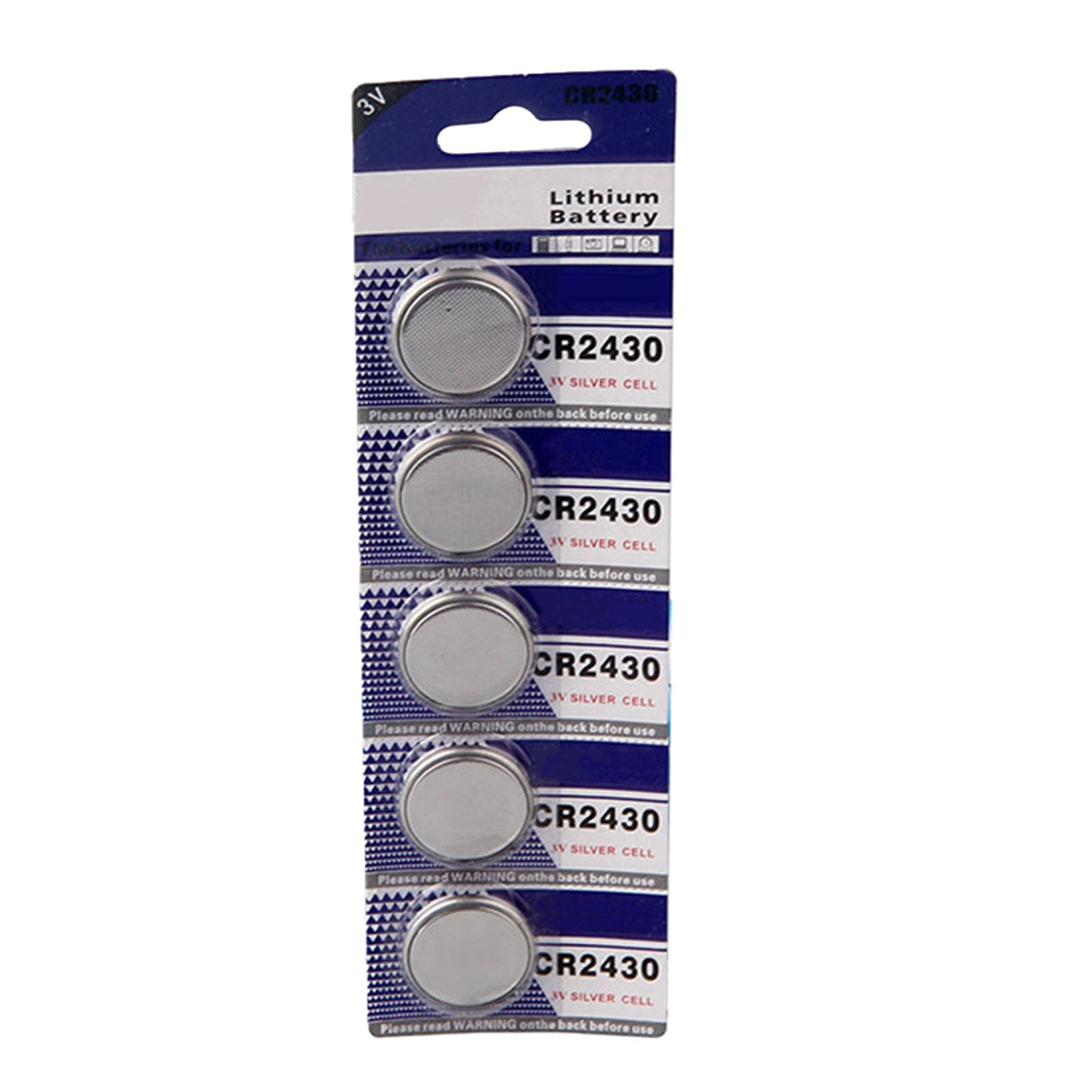 Convenient 3V CR2430 Button Cell Batteries for Watches Calculators ...