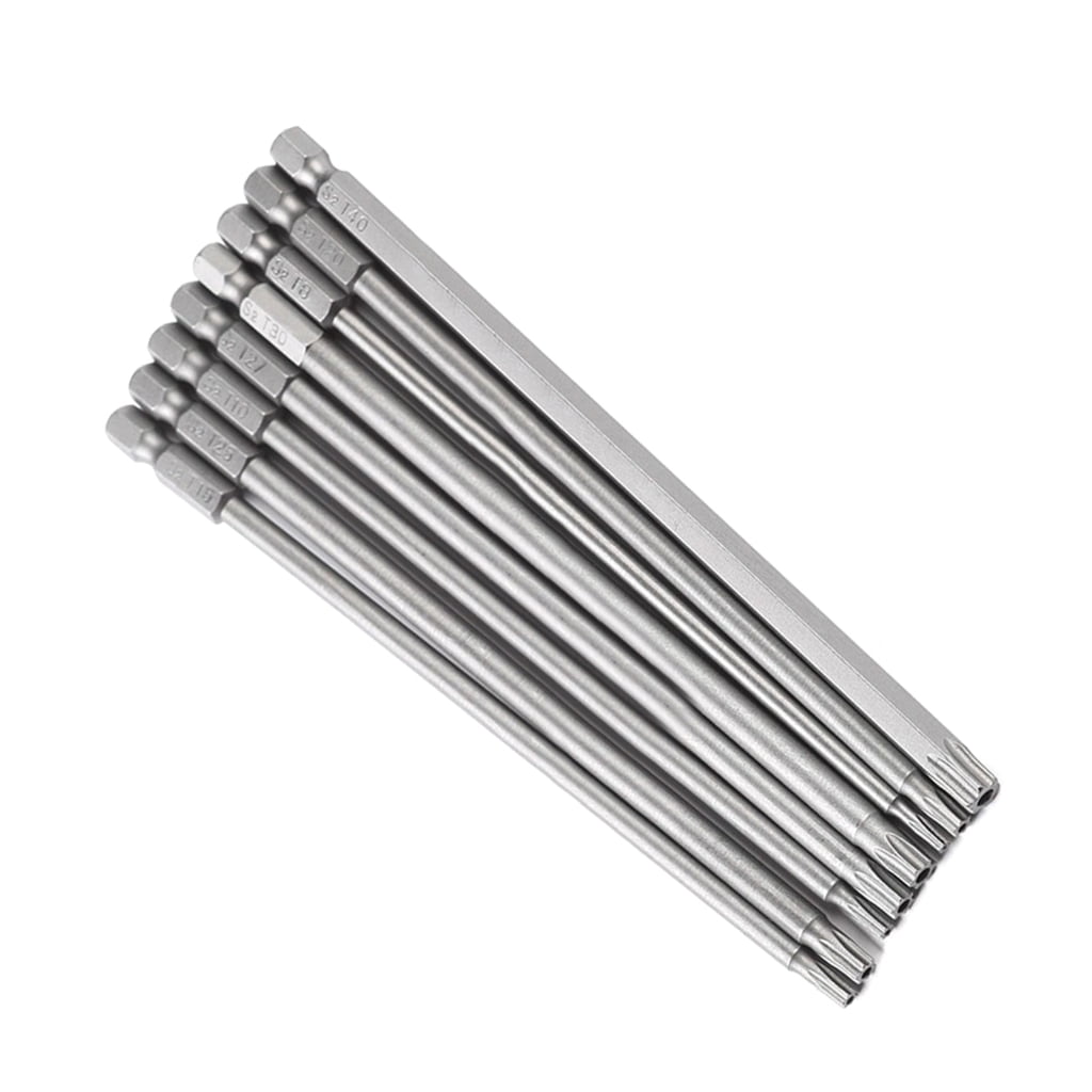 Convenient 8Piece Magnetic Torx Head Screwdriver Bit Set for Electric ...
