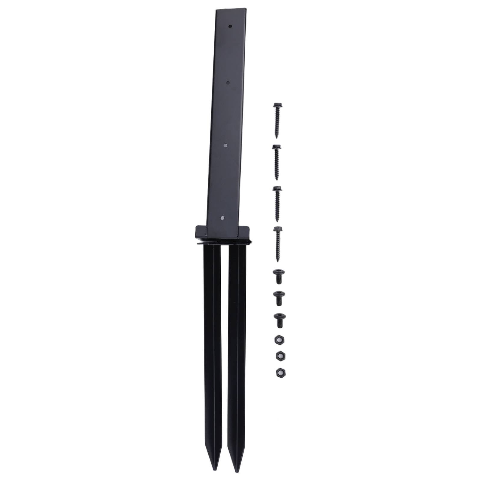Convenient And Efficient Solution Fence Post Anchor Ground Spike Rust ...
