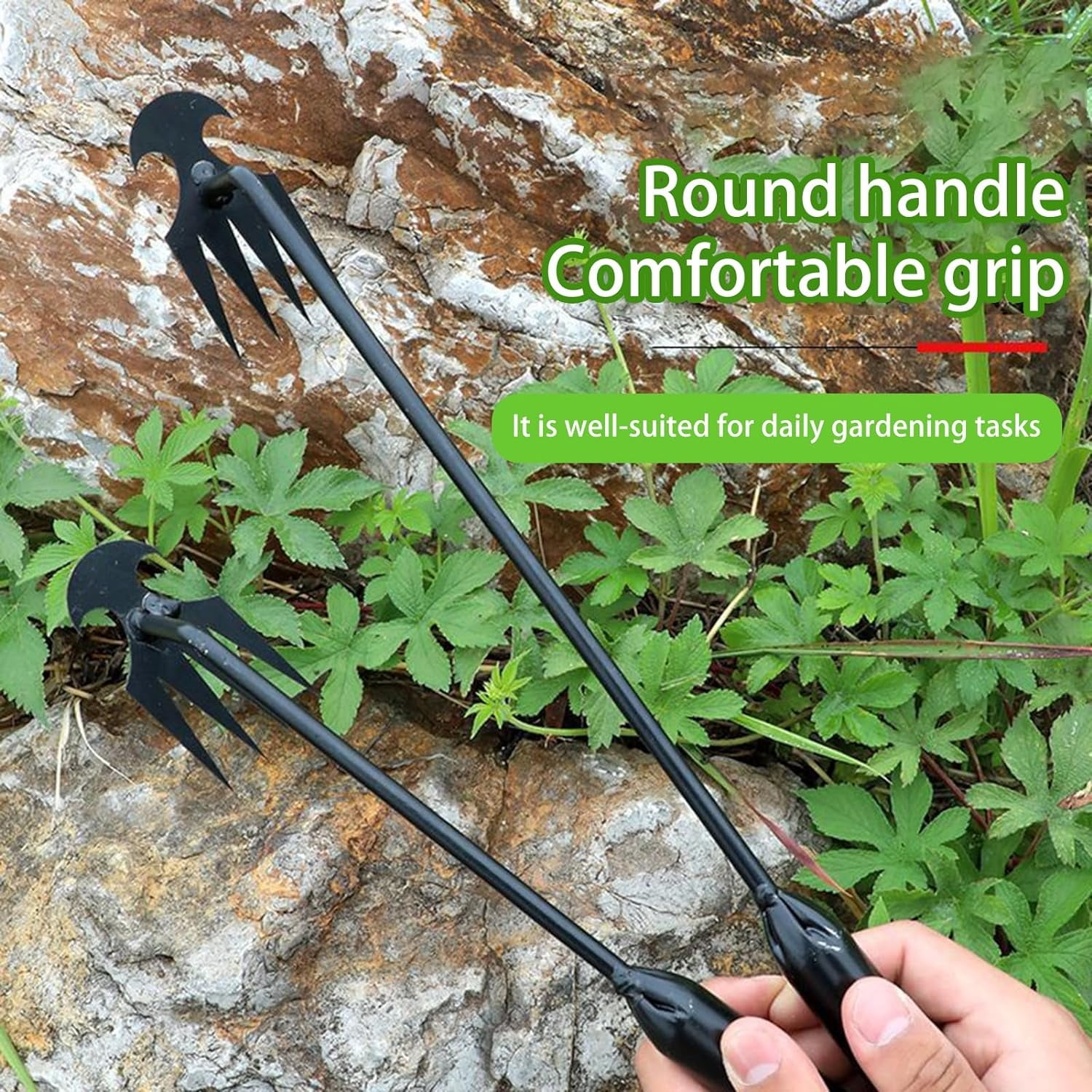 Convenient Black Portable Weed Puller - Effortlessly Uproot Stubborn ...