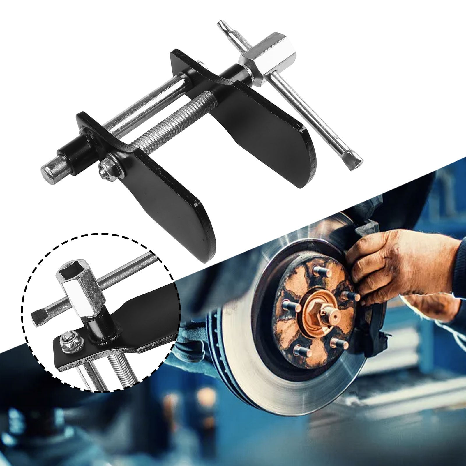 Convenient Brake Caliper Piston Pusher for Pad Installation and ...