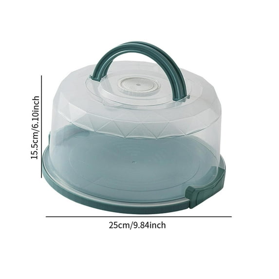 Convenient Cake Carrier Portable Buckle PP Cake Box Baking Packaging ...