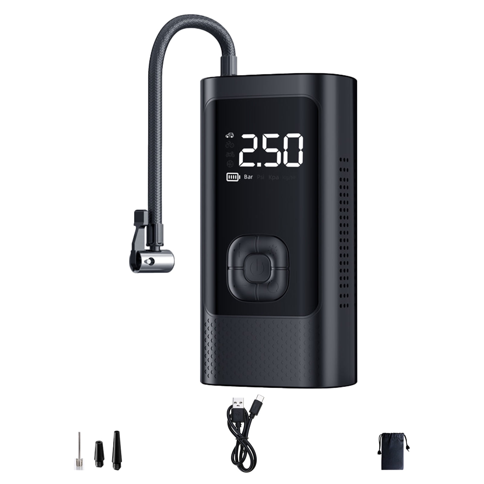 Convenient Car Tire Air Portable Wireless Air Compressor Rapid ...
