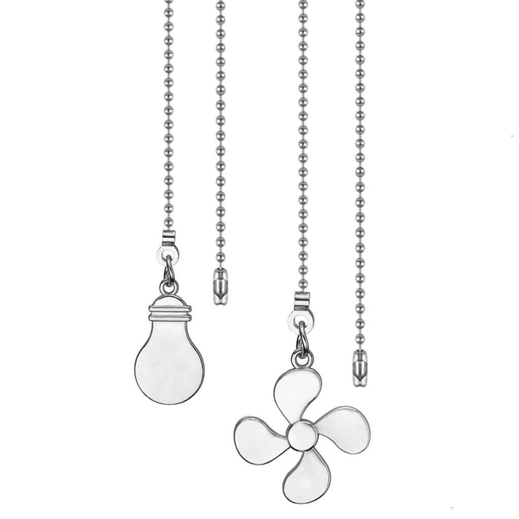 Convenient Ceiling Fan Pull Chain Extension Steel Decorative Ceiling ...