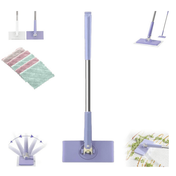Convenient Cloth Changing Mini Mop, Automatic Gripping or Releasing ...