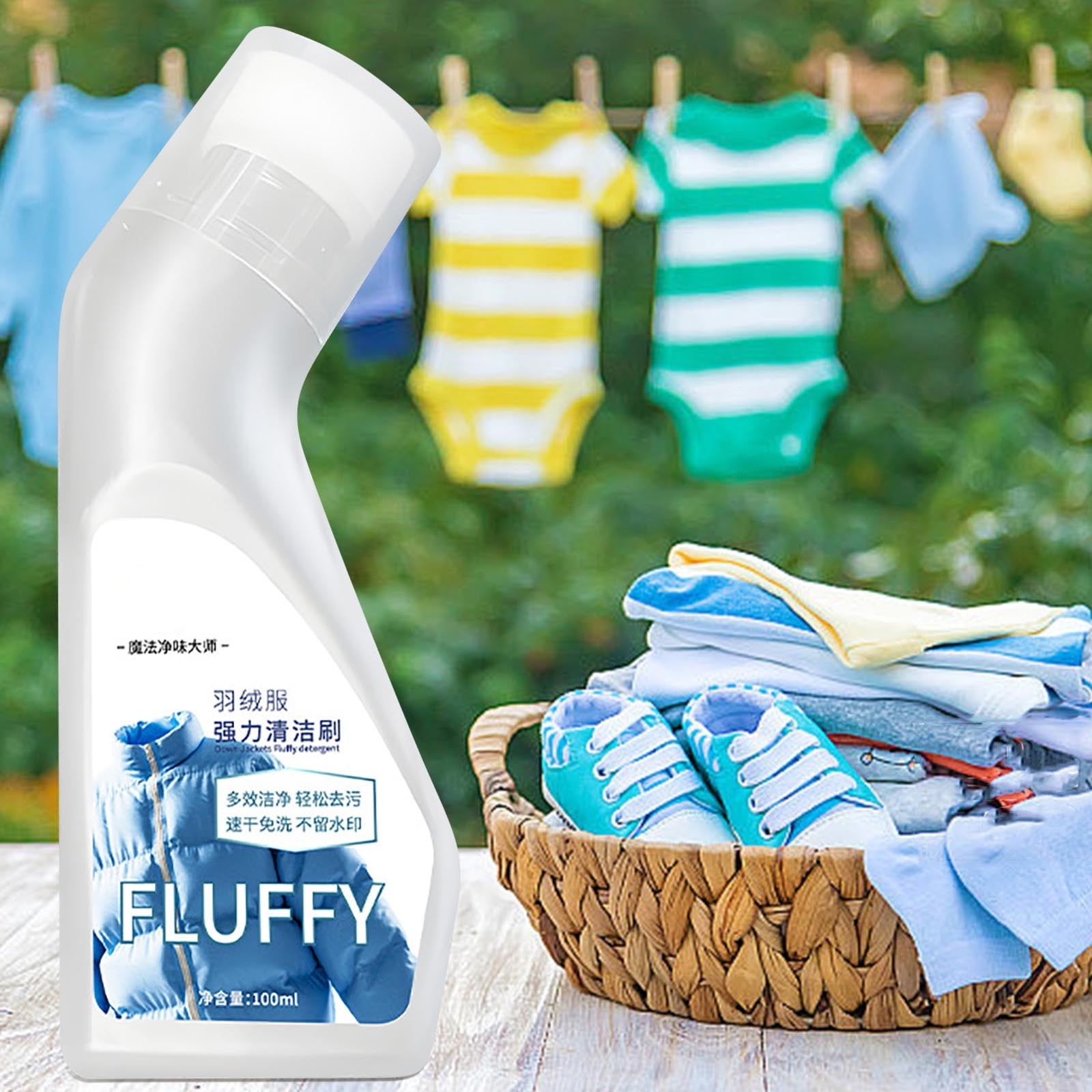 Convenient Clothing Cleaning Stain Removal Solution Down Jacket Cleaner ...