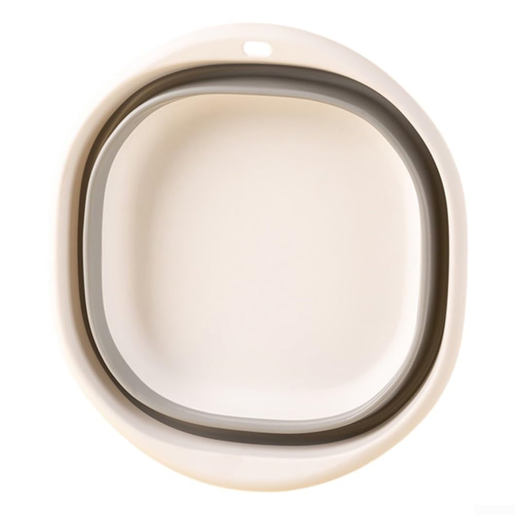 Convenient Collapsible Basin with Hanging Holes, Suitable for Camping ...