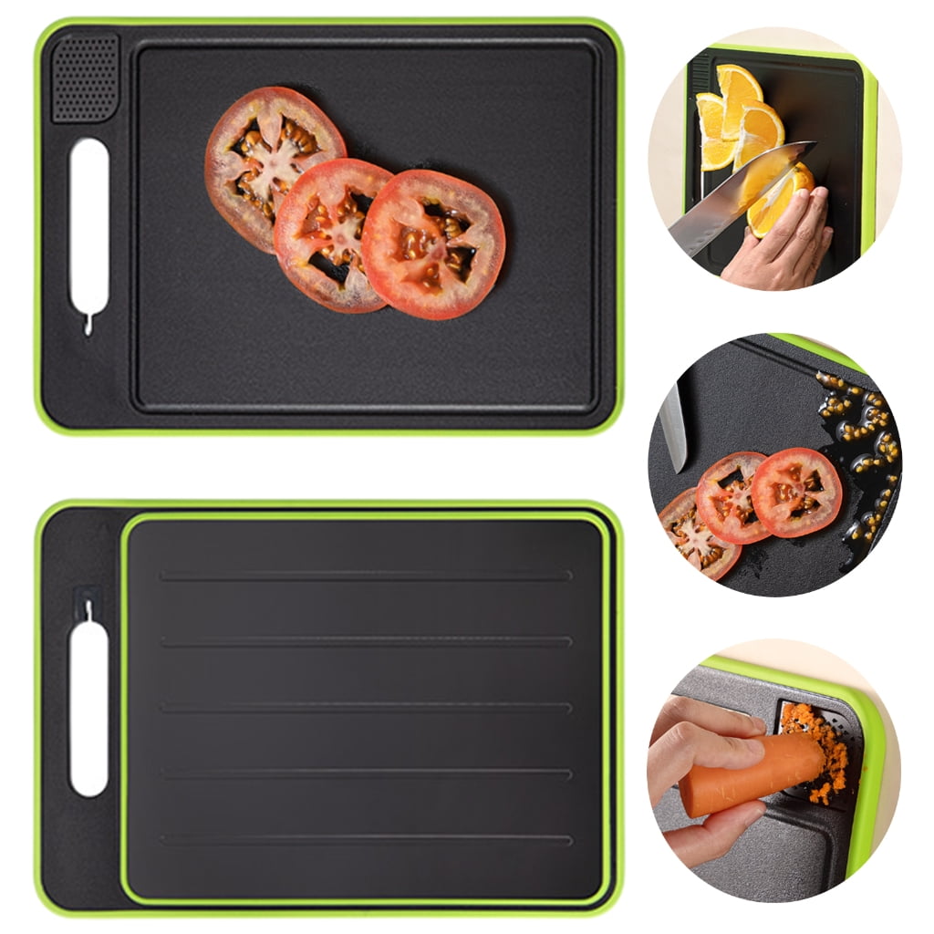 Convenient Defrosting Tray Double Sided Cutting Board Easy to Clean ...