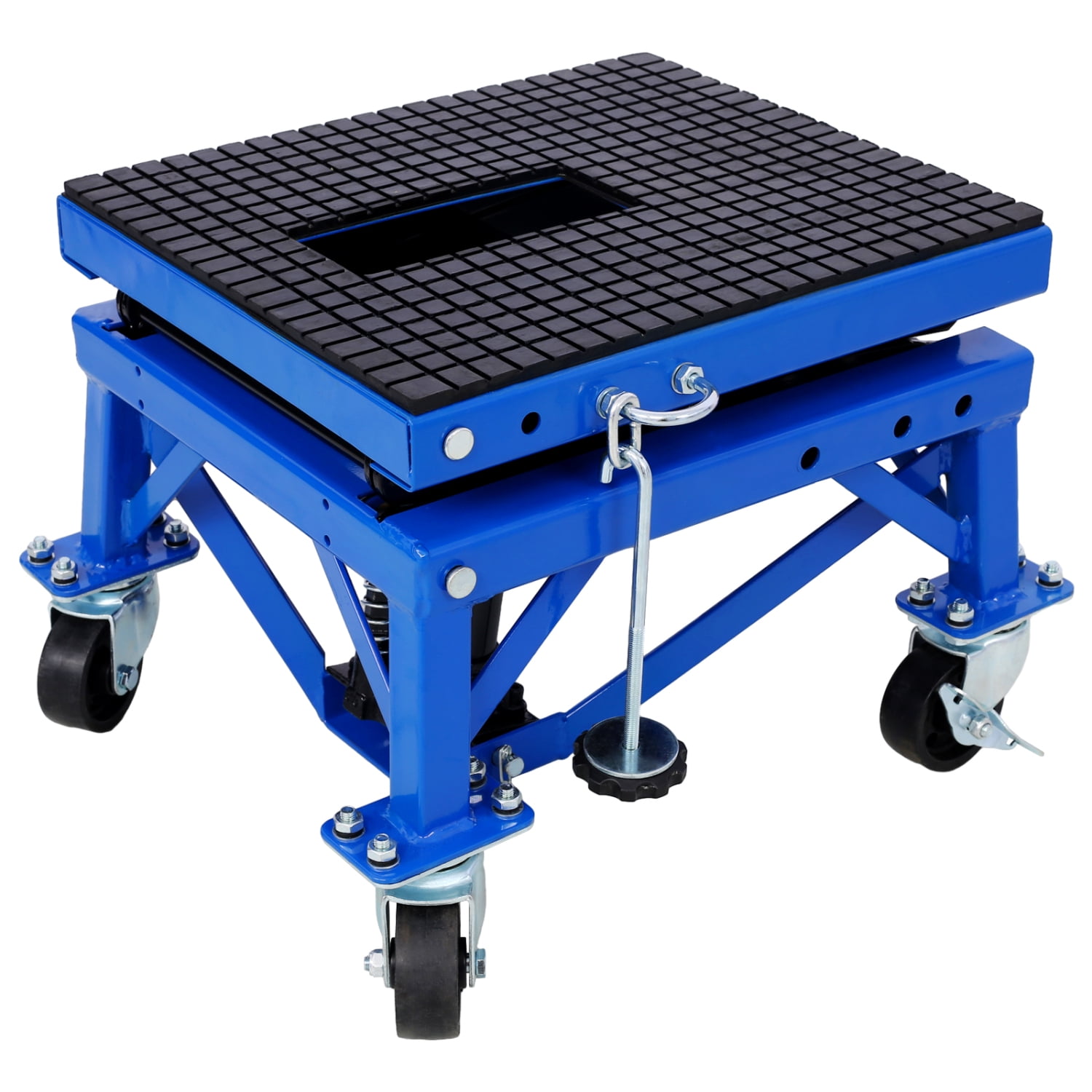 Convenient and Easy to Use Blue Color 300 lbs Hydraulic Motorcycle ...