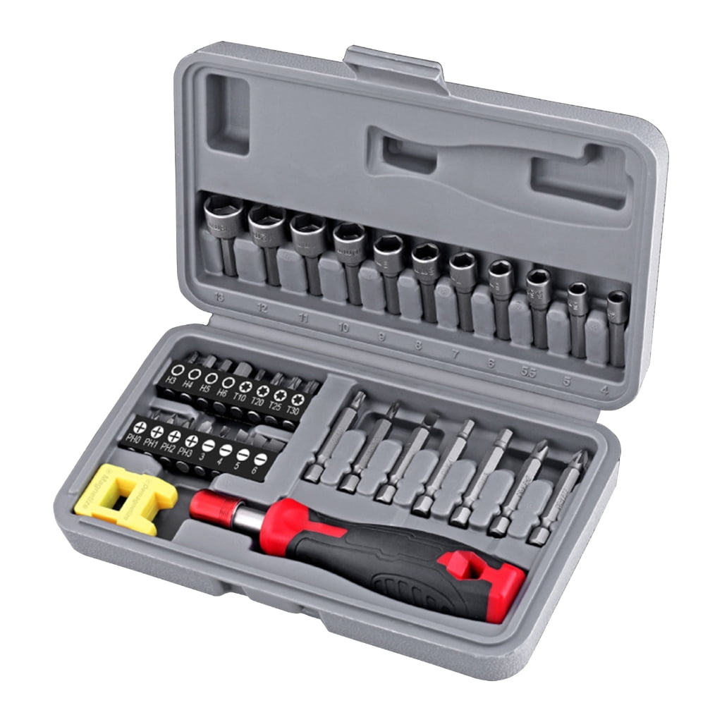 Convenient Ergonomic Magnetic Screw Driver Bit Holder With Self Locking ...