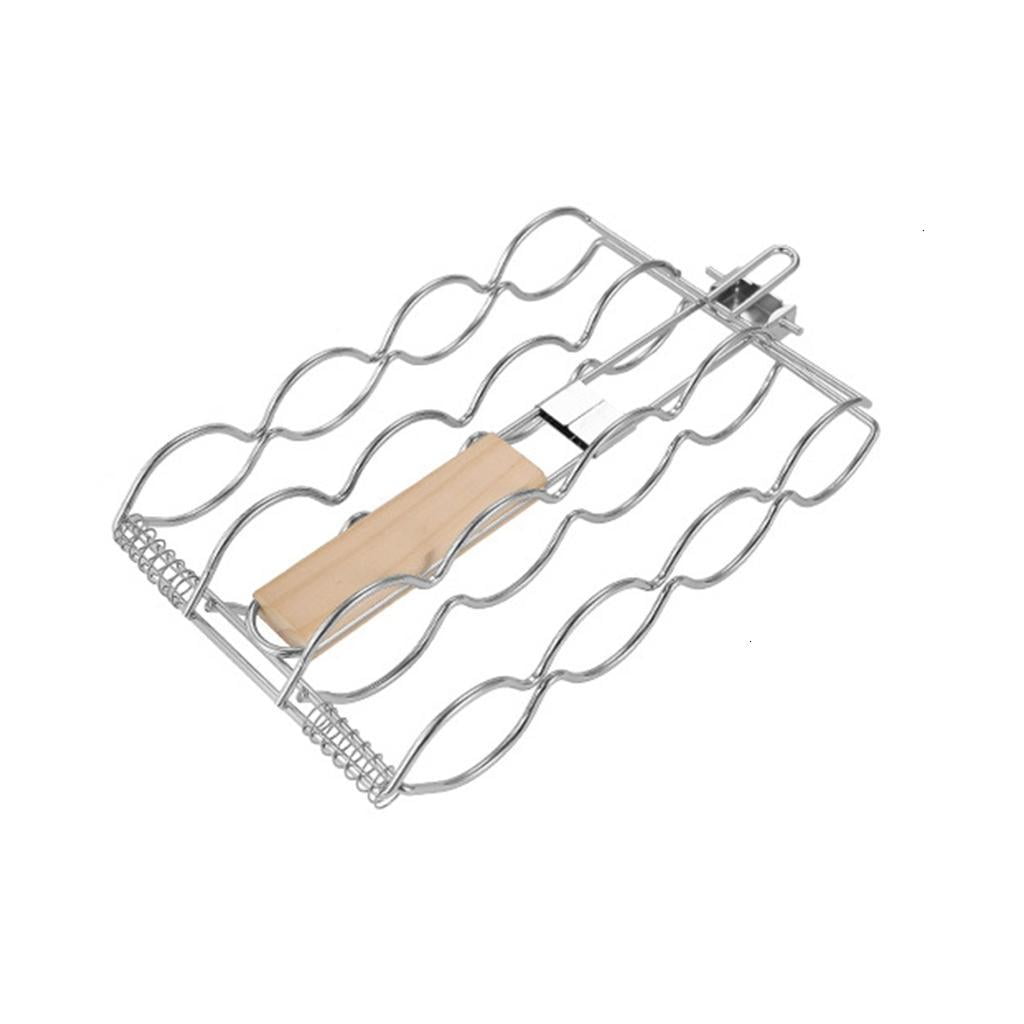 Convenient Foldable Corn Grill Mesh Clamp Perfect for Barbecue Cooking ...