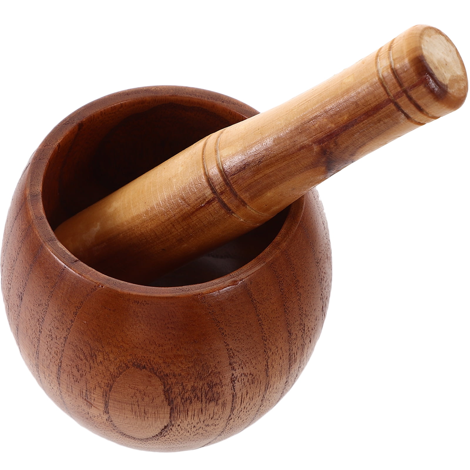 HEATSHAKING Kitchen Spice Grinder Ginger Crusher Wood Crushing Home ...