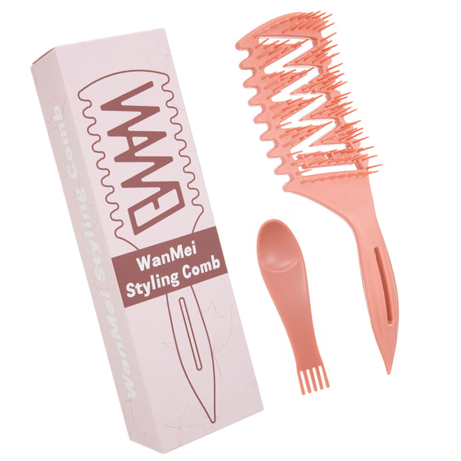 Convenient Hair Styling Comb for Creating Curled Hairstyles ...