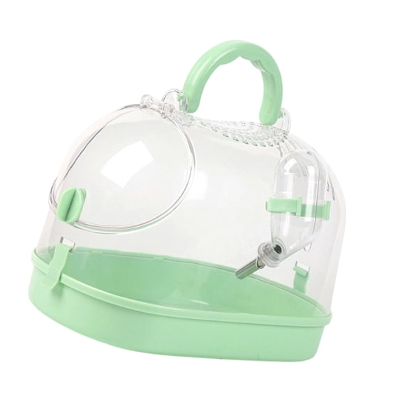 Convenient Hamster Carriers Box with Ventilation Clear Carry Travel Box ...