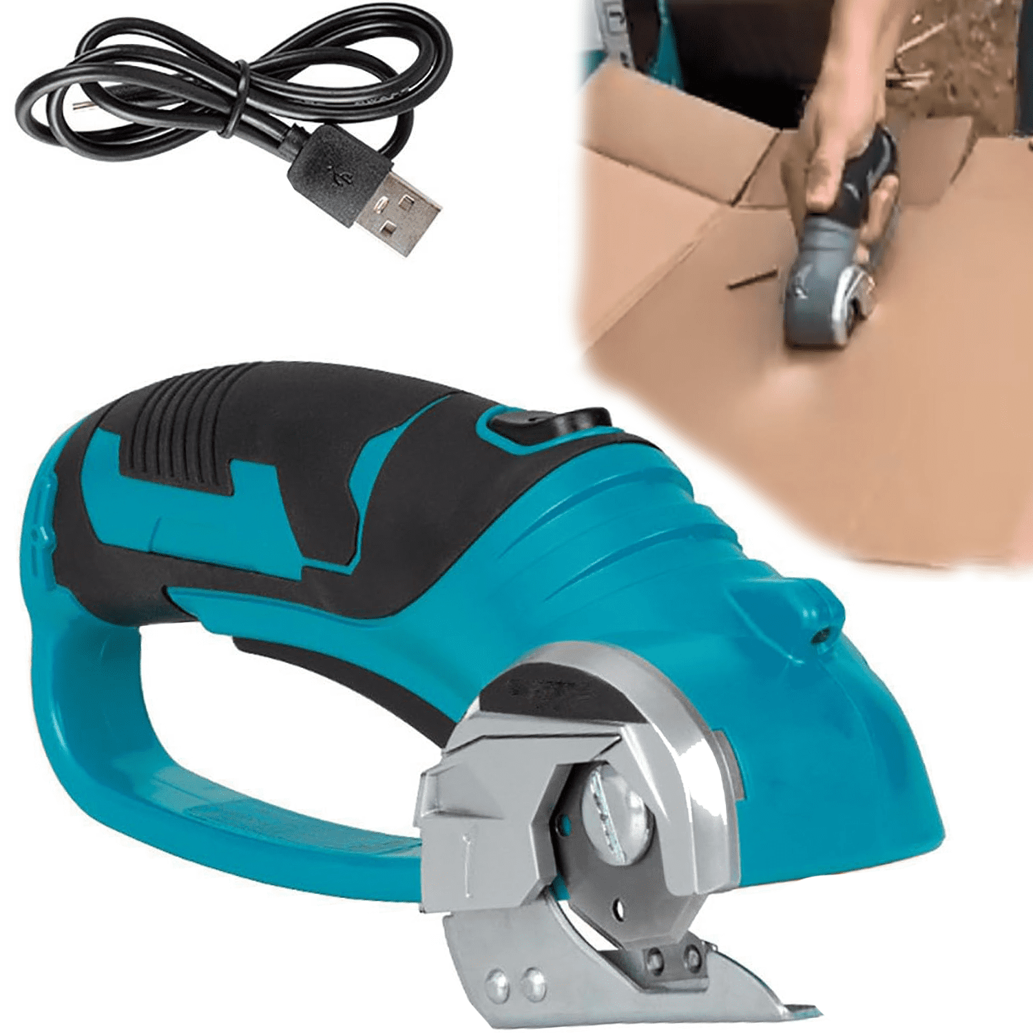 Convenient Heavy Duty 4v Cordless Rechargeable Electric Scissor for ...