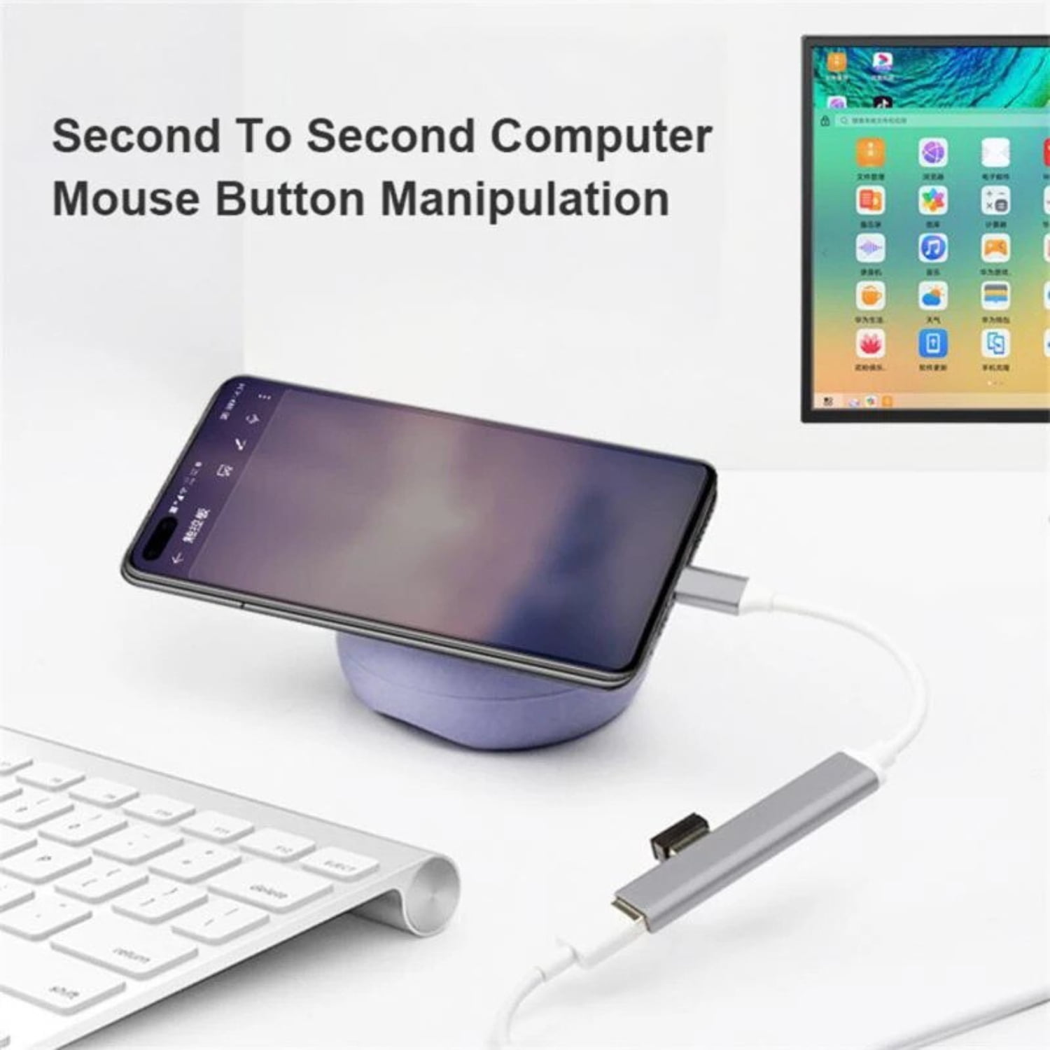 Convenient High-Speed Type C Extender USB C HUB 3.0 - 4 Port Splitter ...