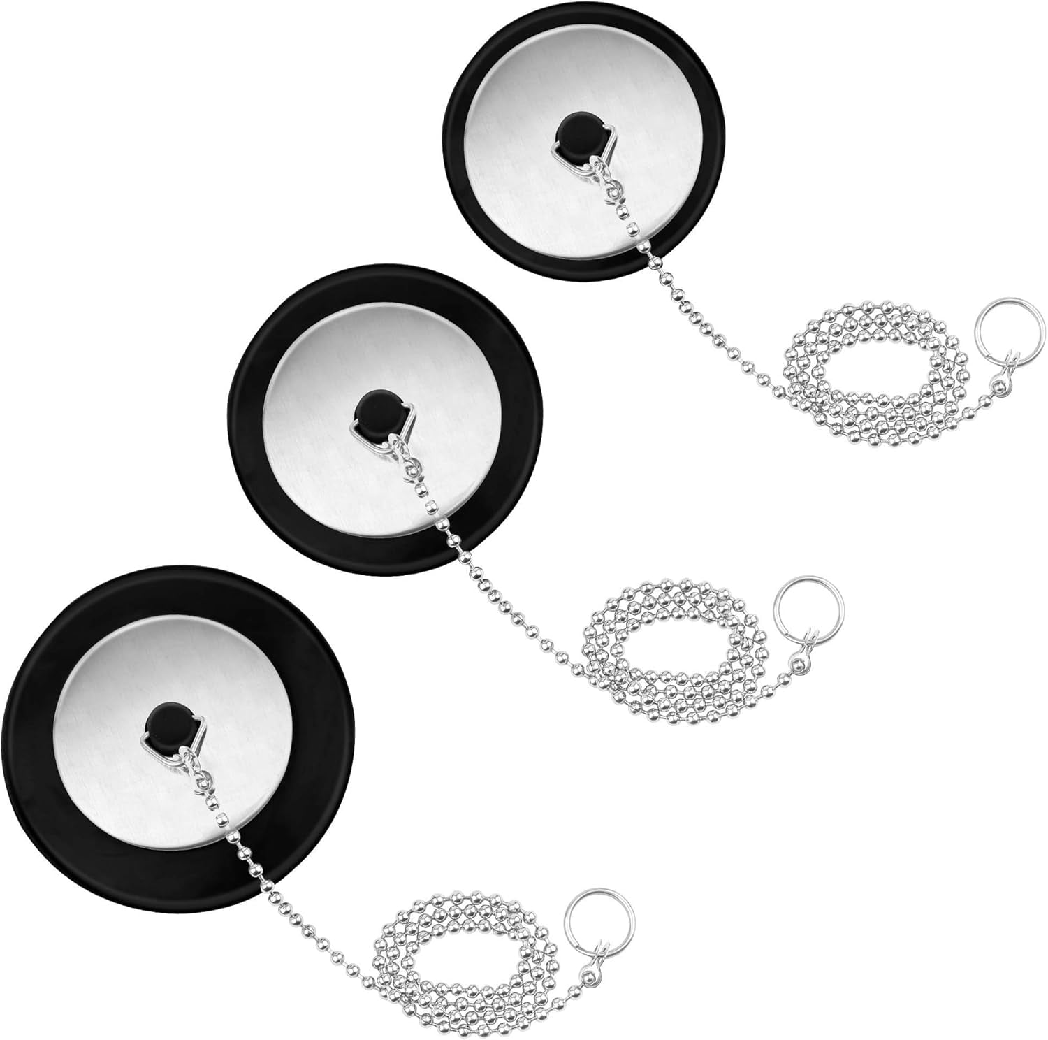 Convenient Hook Designs, Heavy Duty Rubber Sink Plugs for Seamless ...