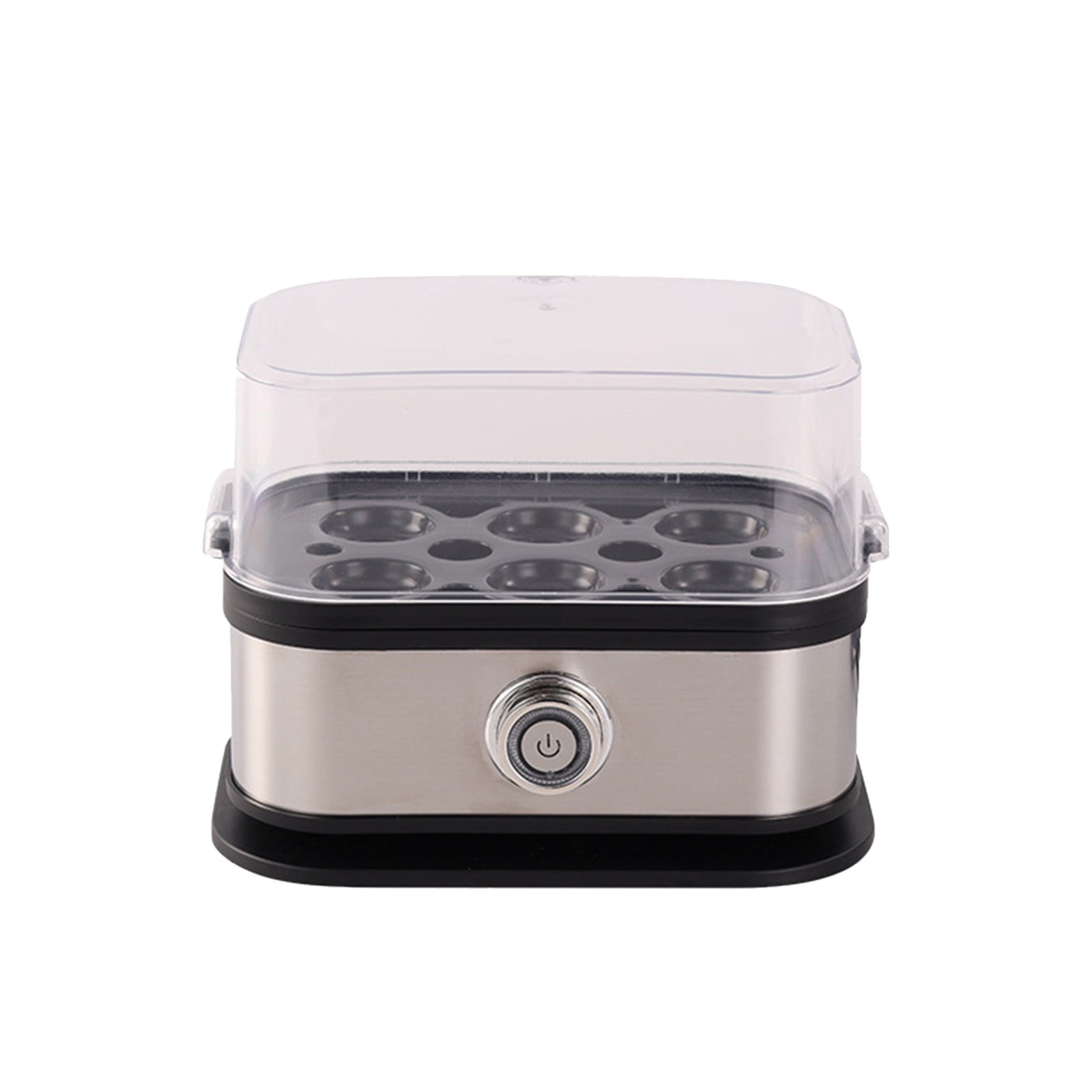 Convenient Intelligent One Click Egg Poacher Egg Cooker For 1 To 6 Eggs ...