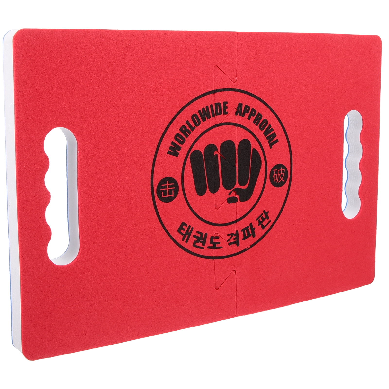WRITWAA Red Eva Foam Taekwondo Board for Breaking Training Portable and ...