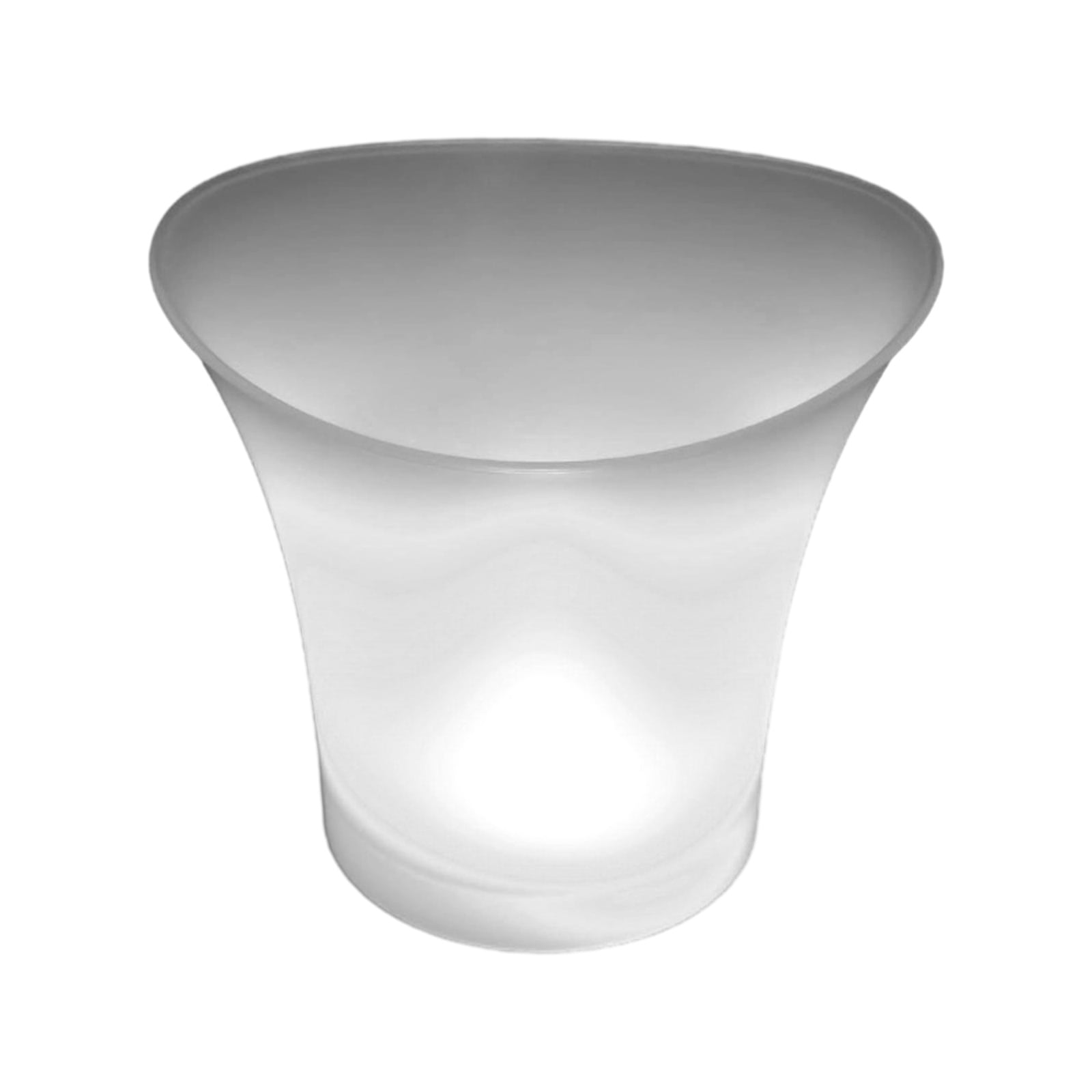 Convenient LED Ice Buckets Easy to Clean Ice Barrels Glowing Ice Tub ...