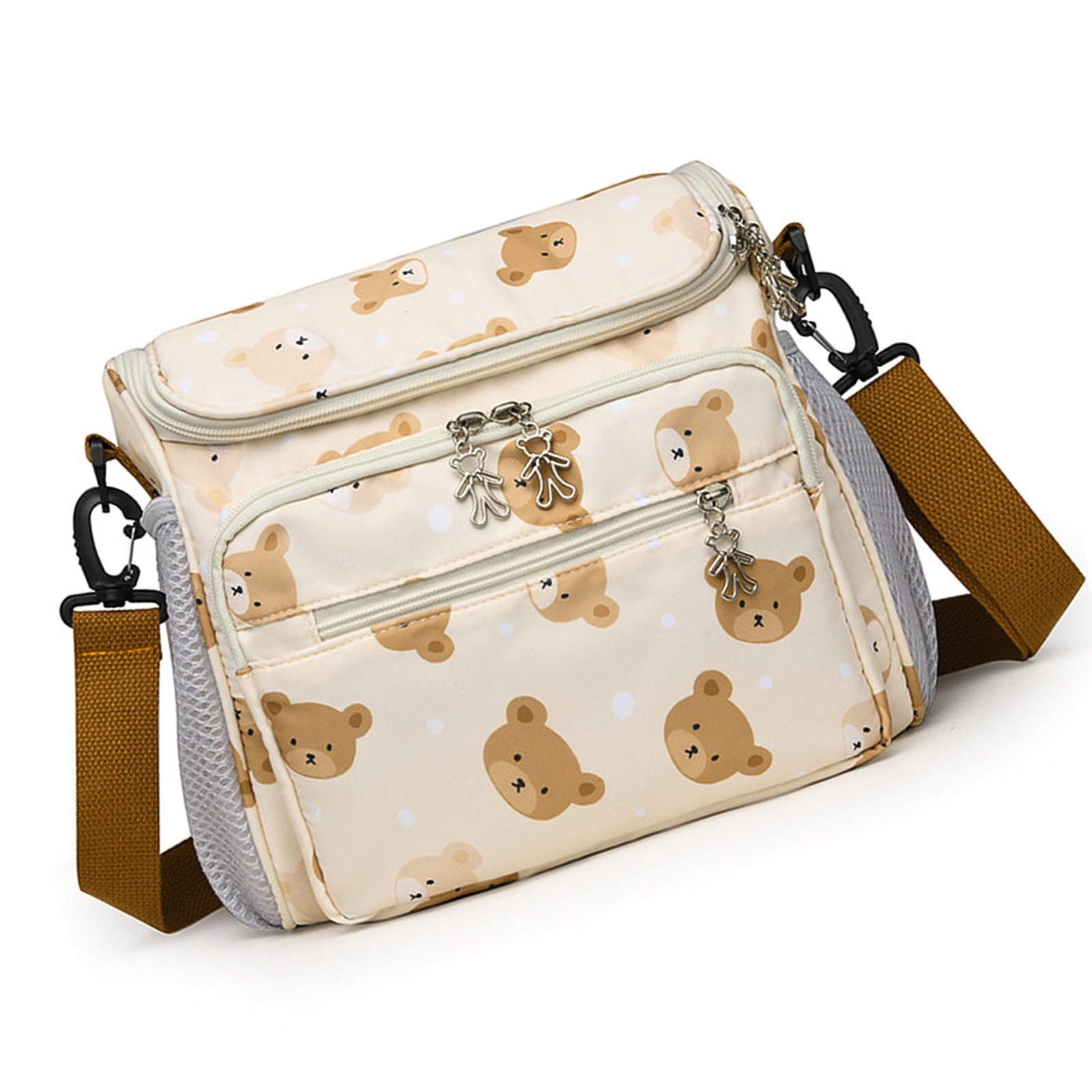 Convenient Mom Carry Bag Large Section & Pockets Portable Kids Care Bag ...