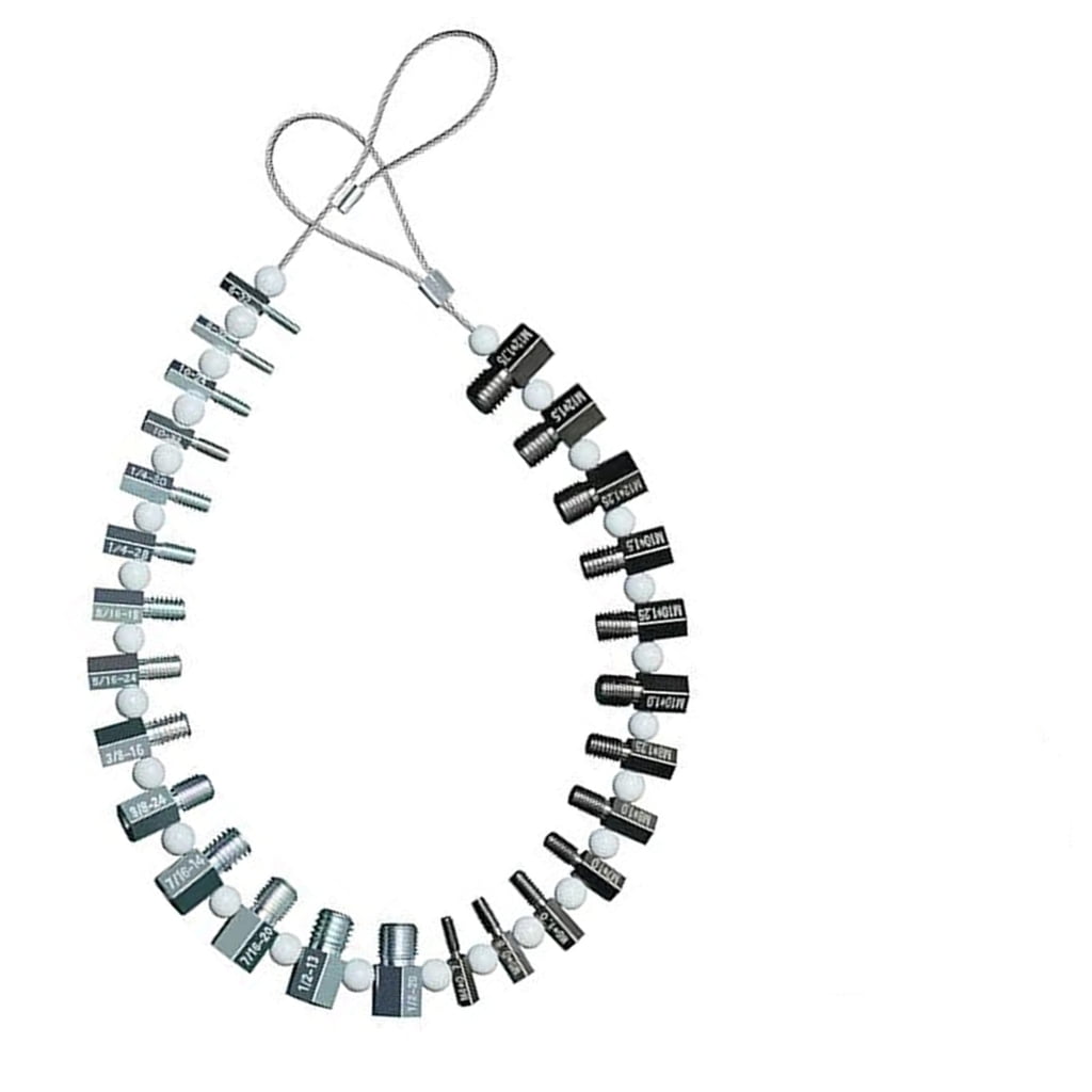 Convenient Nut & Bolt Thread Gauge Nut & Bolt Thread Size Measurement ...