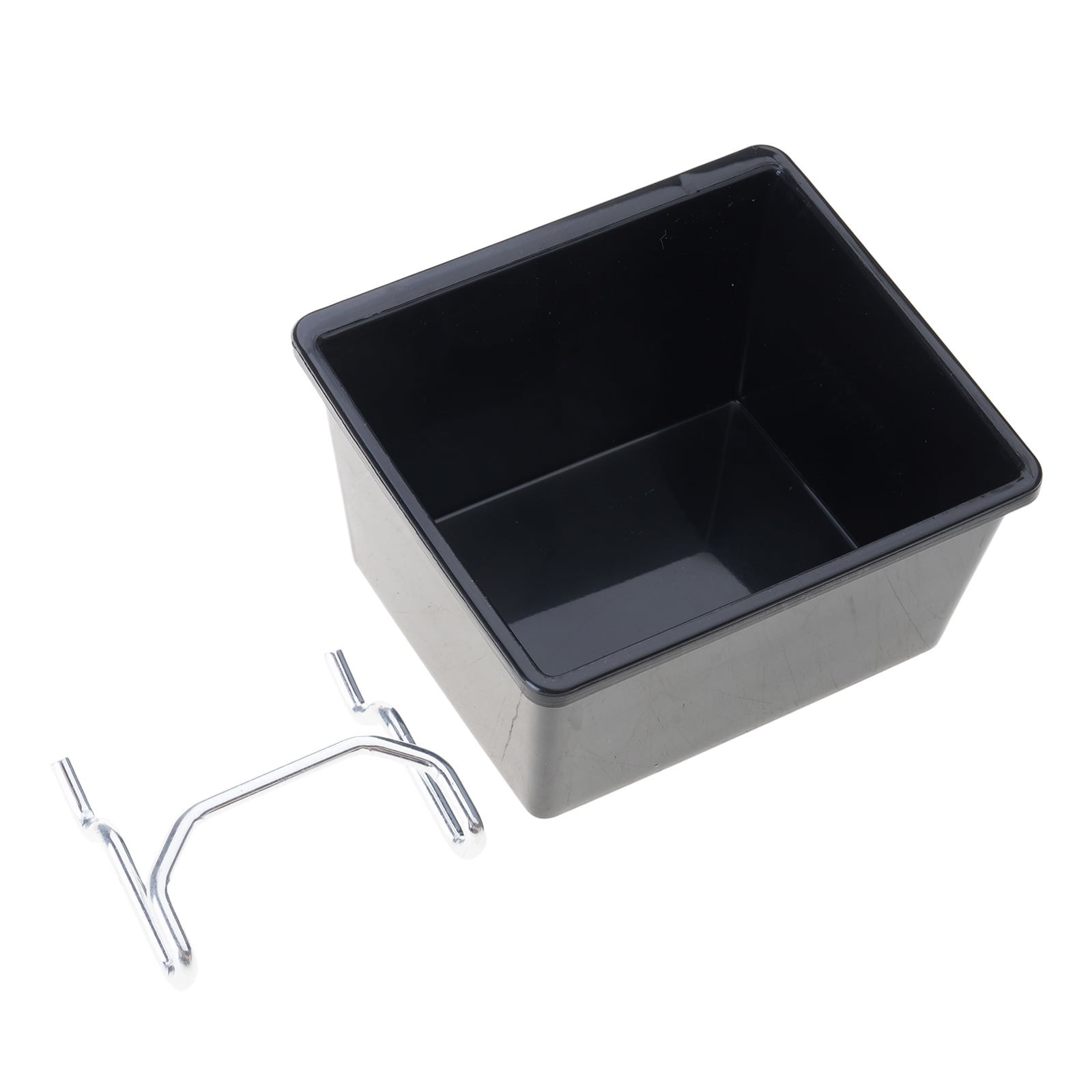 Yauxim Parts Box Efficient Pegboard Storage Bins with Hook and Labels ...