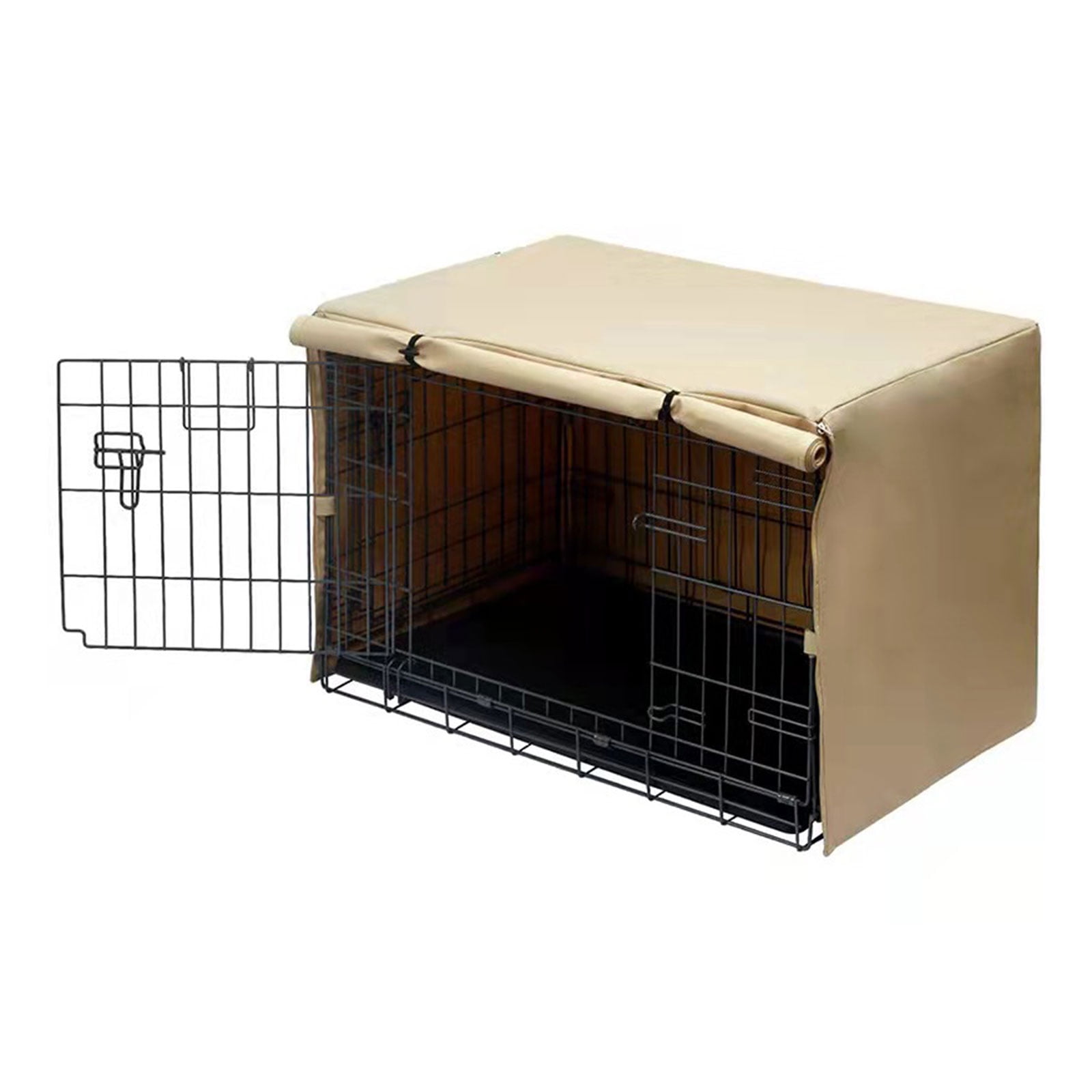 Convenient Pet Cage Cover for Dog Cages Windproof Dog Crate Cover ...