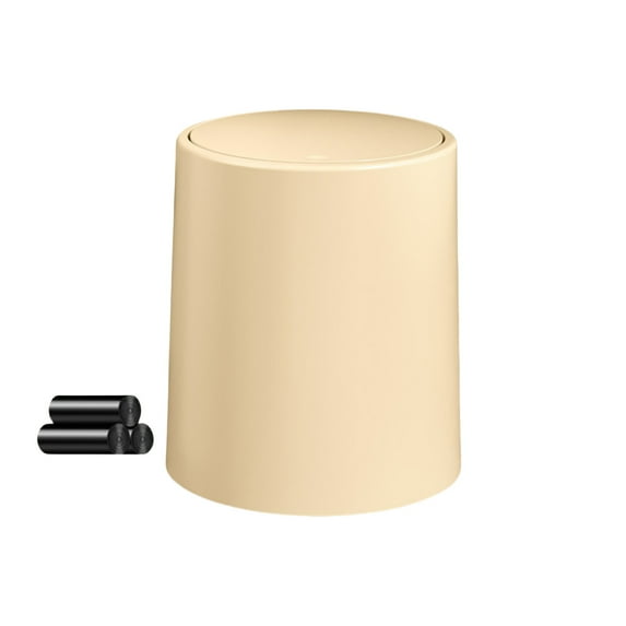 Convenient Press Open Garbage Can Narrow Trash Bin Space Saving ...