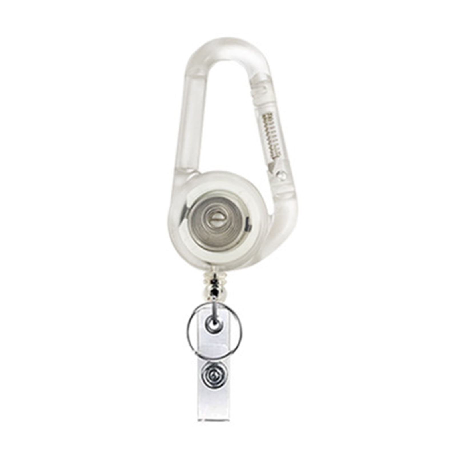 Convenient Retractable Keychain Charm Pendnat with Carabiner ...