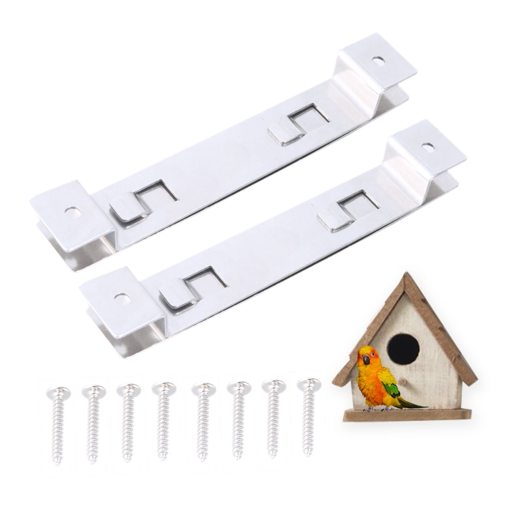 Convenient Rust Proof Mounting Bracket for Bird Houses Securely Install ...