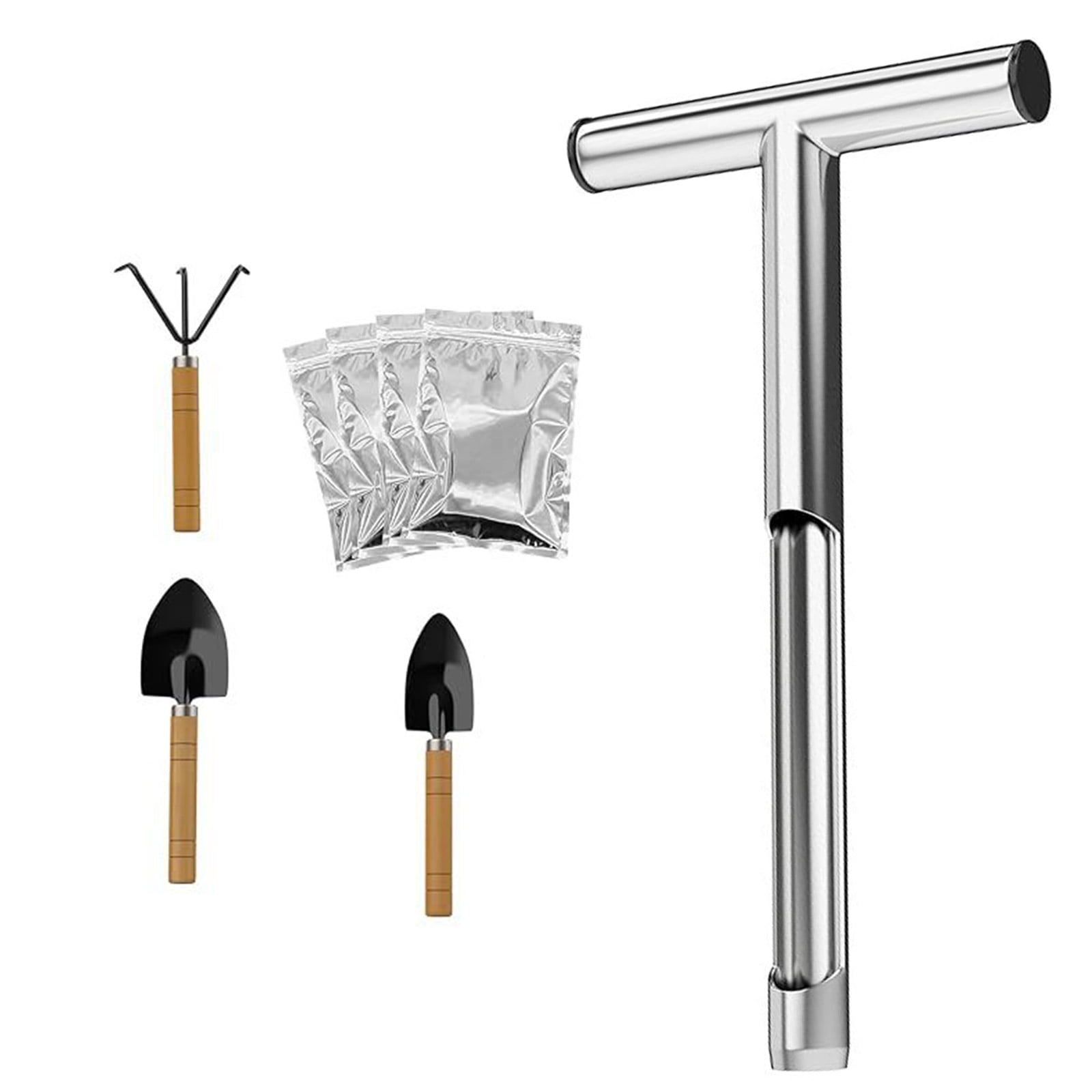 Convenient Soil Sample Probe Stainless Steel T Handle Soil Probe with ...
