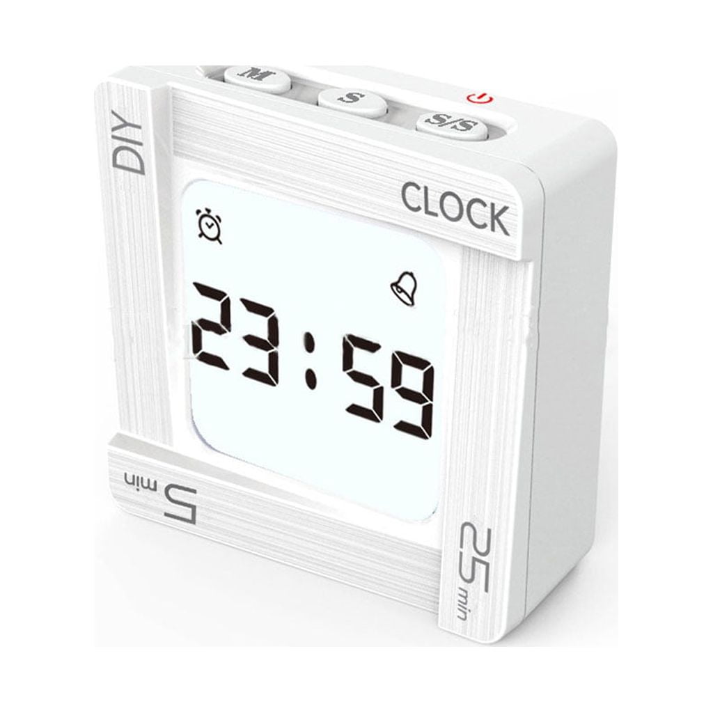Convenient Square Alarm Clock with Four Modes DIY Pomodoro Timer ...