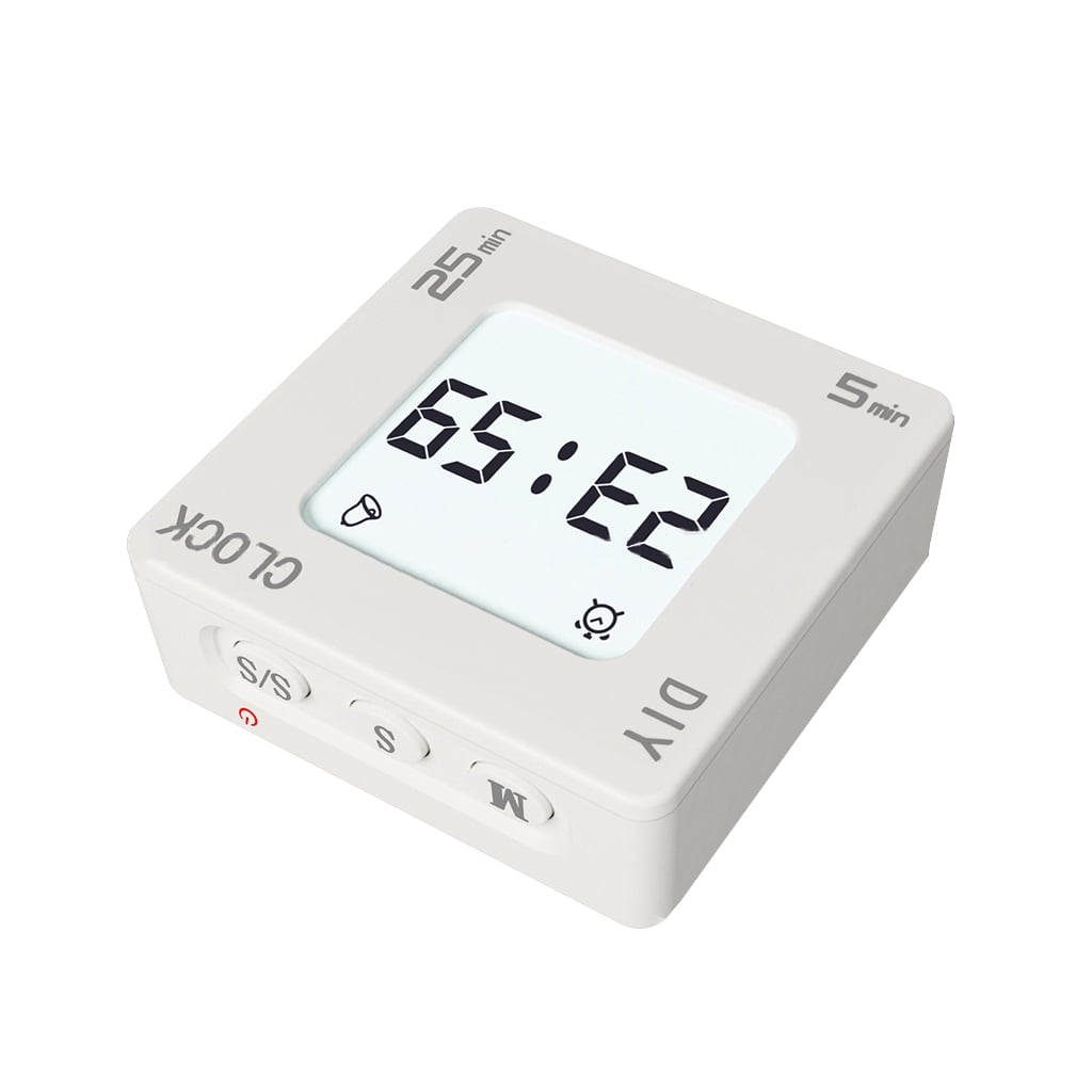 Convenient Square Alarm Clock with Four Modes DIY Pomodoro Timer ...