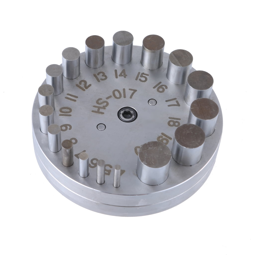 Convenient Steel Hole Puncher with Hole Positions Jewelry Disc Cutter ...