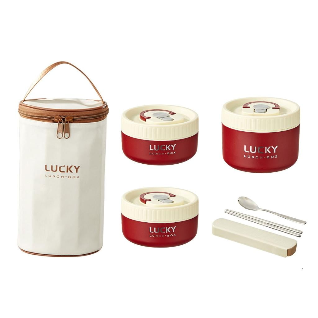 Convenient Student Insulated Lunch Box Food Storage Box 316Stainless ...