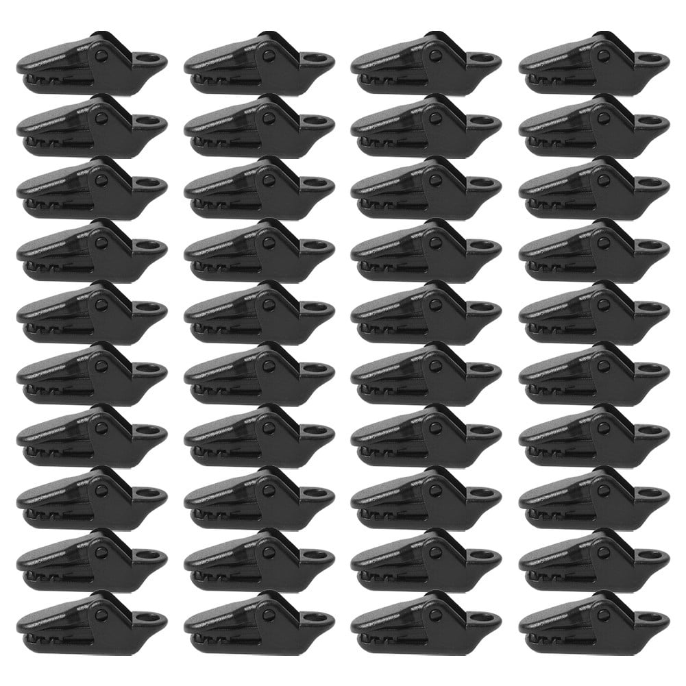Convenient Tarp Clamps For Camping Pack Of 40 For Camping And Hiking ...