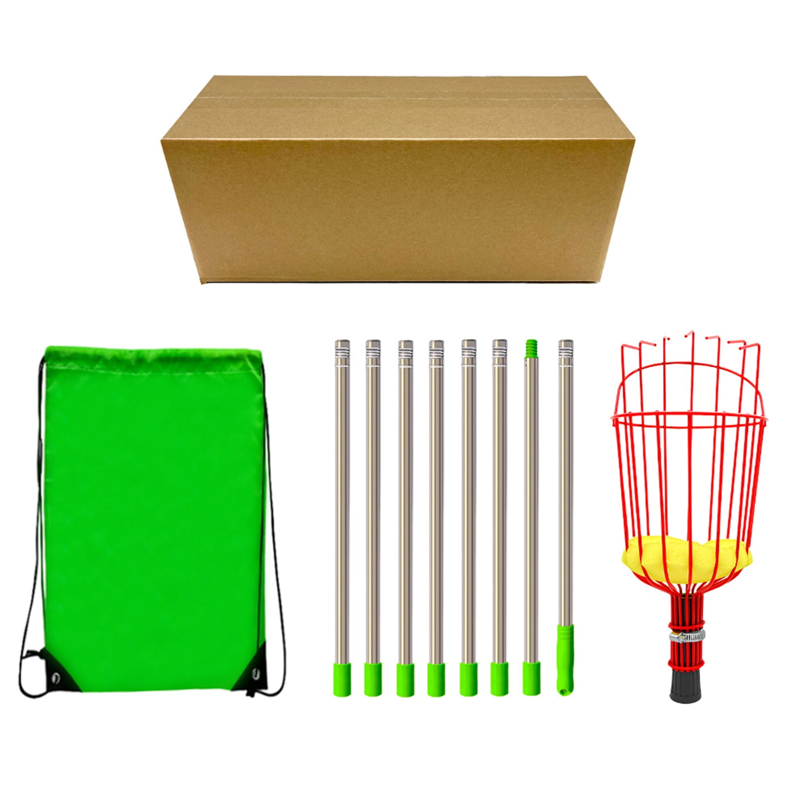Convenient Telescopic Fruit Pickers Easy Assembly Fruit Harvesters For ...