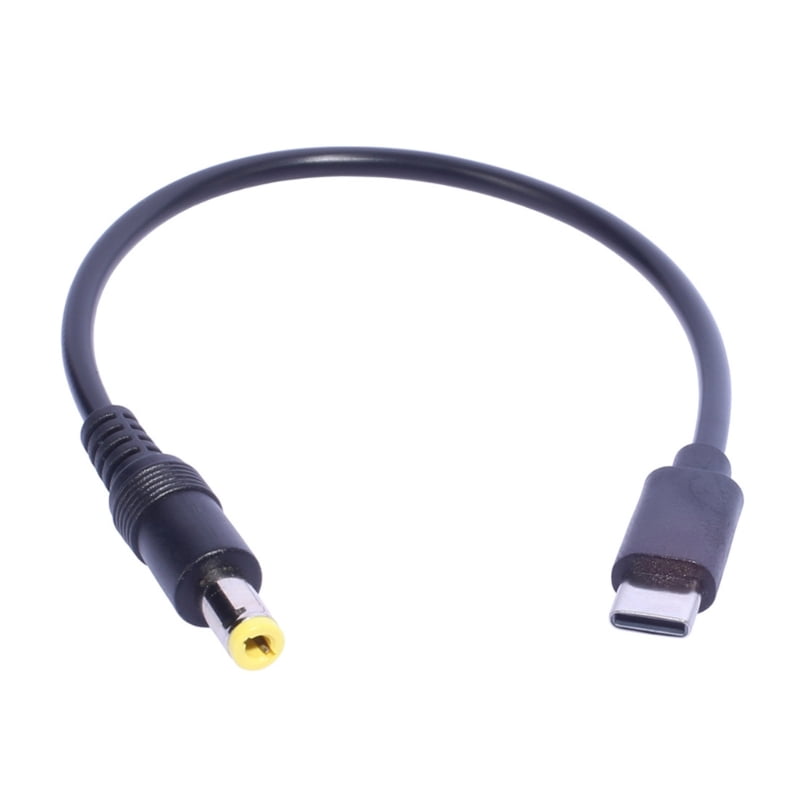 Convenient USB-C to DC5.5x2.5mm/DC5.5x2.1mm Male Extension Cable ...