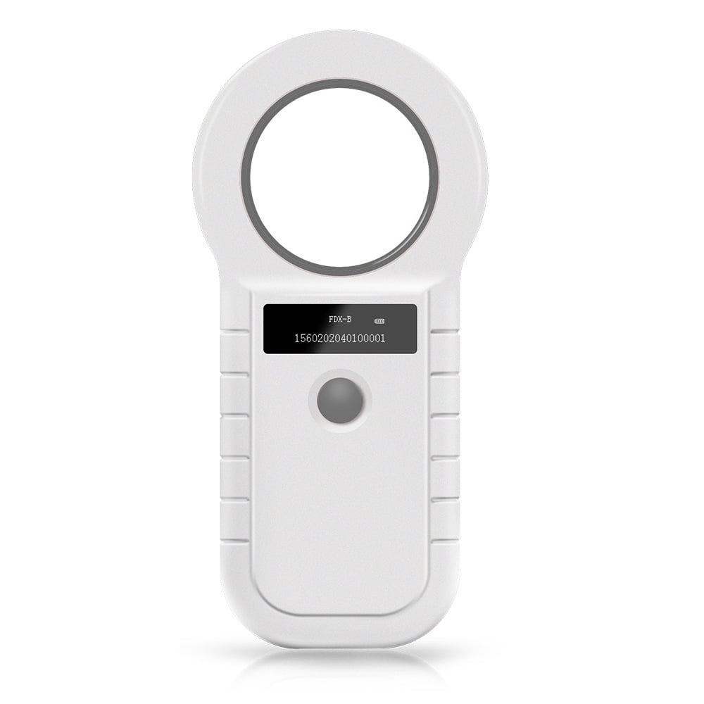 Convenient USB Rechargeable Animal ID Reader FDX-B and EMID Microchips ...