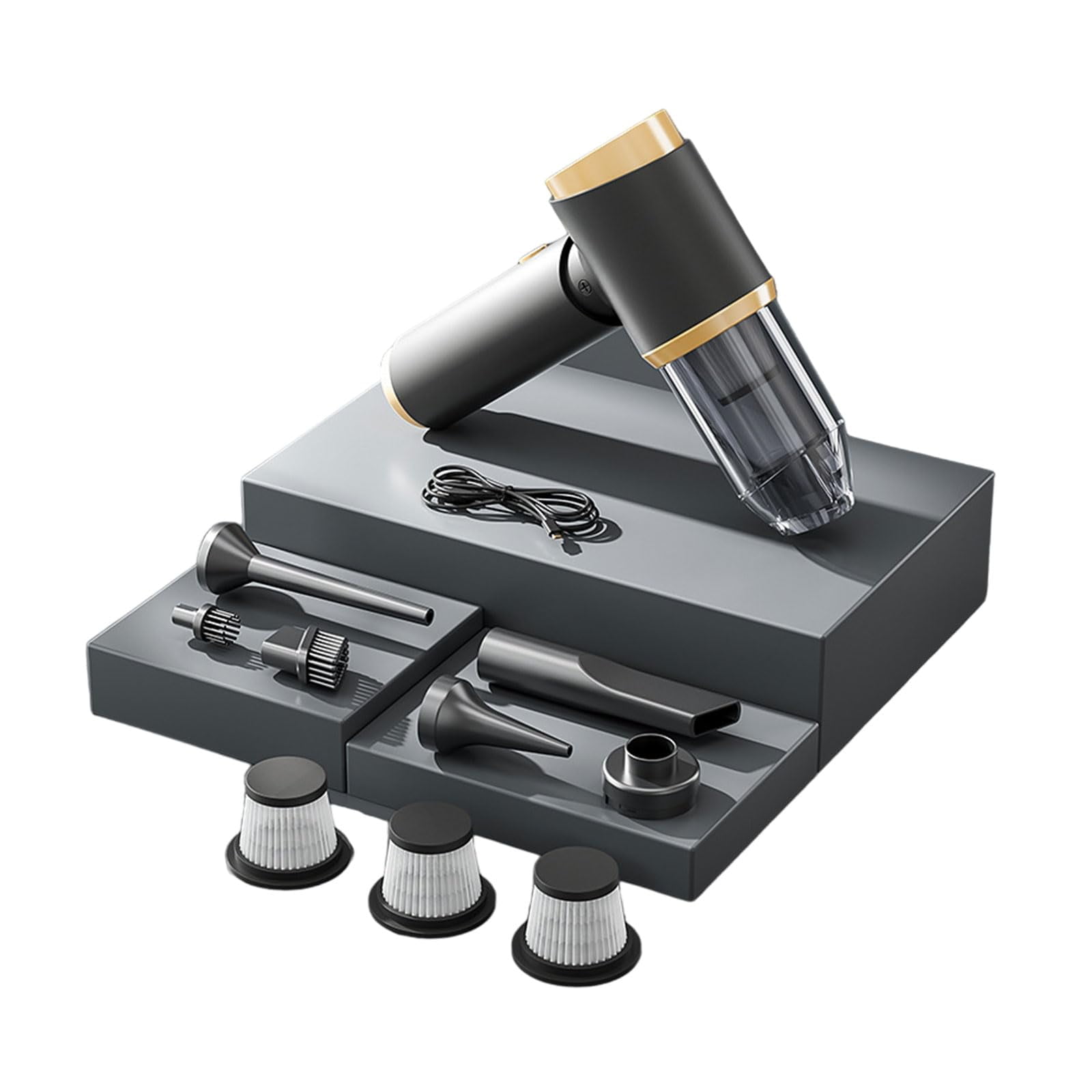 Convenient Vacuum Car Vacuum Quick Desktop Vacuum Cleaner Small ...