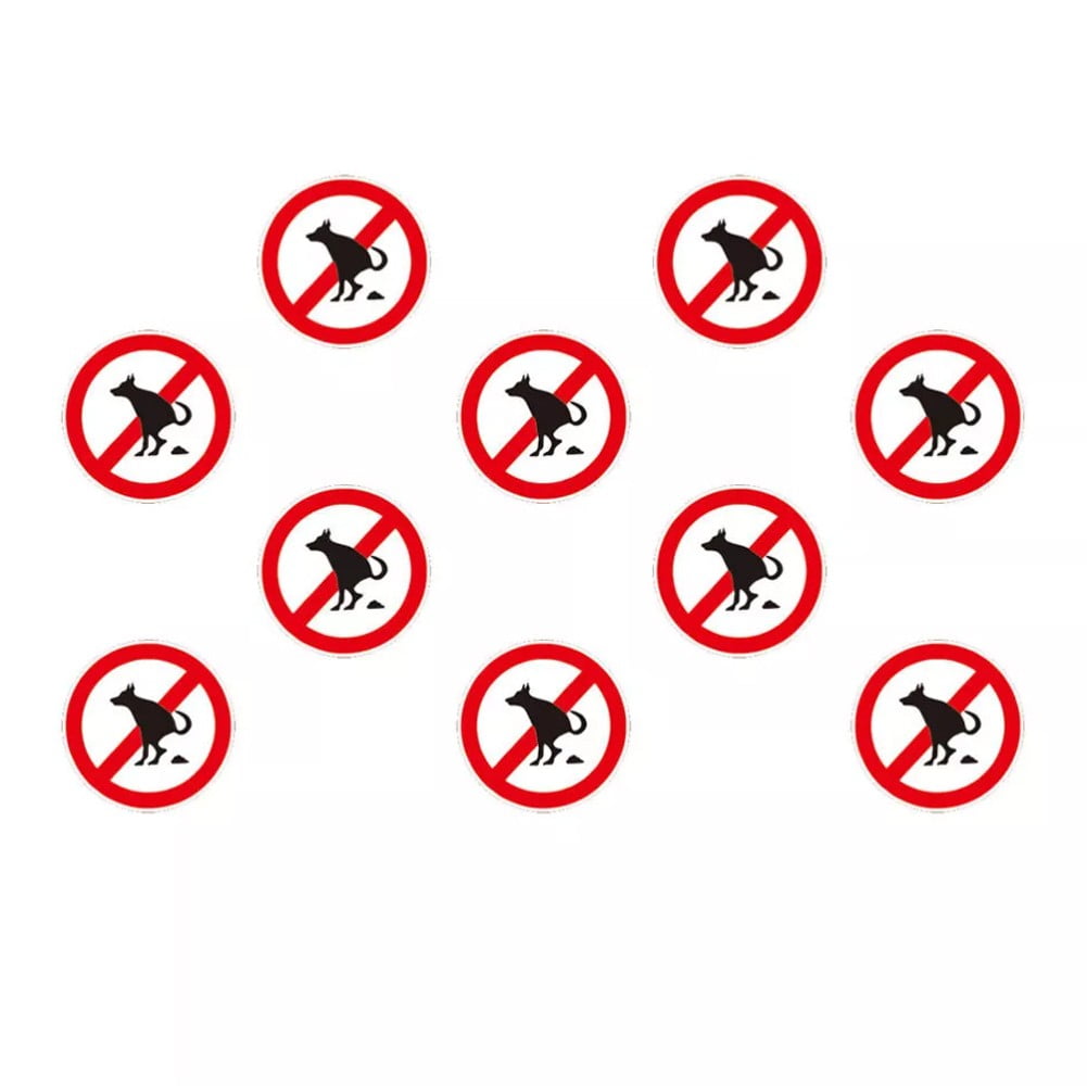 Convenient and Effective No Peeing Dog Poop Stickers for Responsible ...
